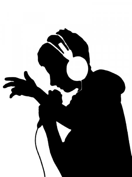 Free printable Headphones stencils and templates