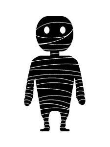 Mummy stencils