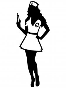 Free printable Nurse stencils and templates