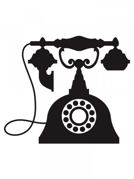 Free printable Phone stencils and templates