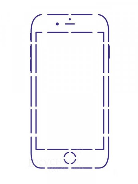 Free printable Phone stencils and templates
