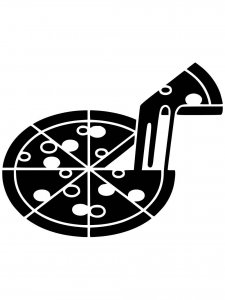 Pizza stencils