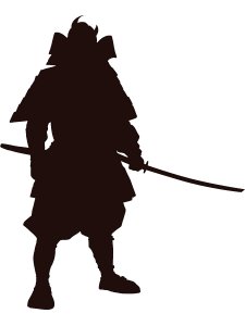 Free printable Samurai stencils and templates