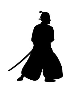 Free printable Samurai stencils and templates