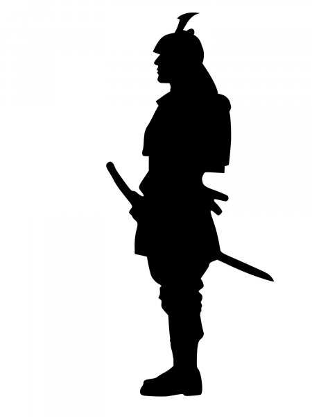 Free printable Samurai stencils and templates