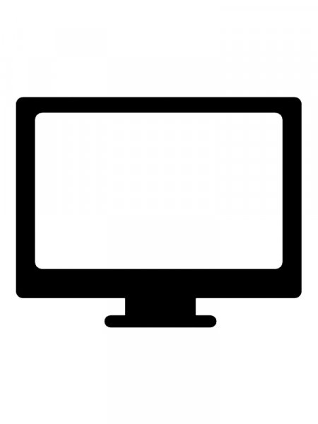 Free printable TV stencils and templates