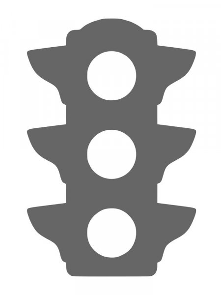 Free printable Traffic light stencils and templates