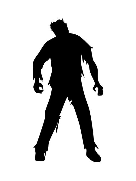 Free printable Zombie stencils and templates