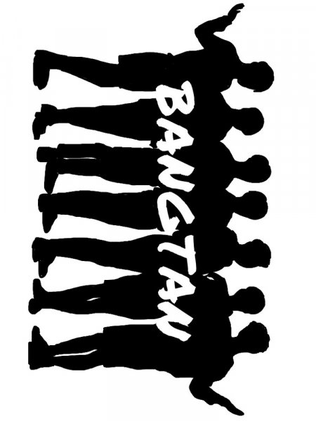 Free printable BTS stencils and templates