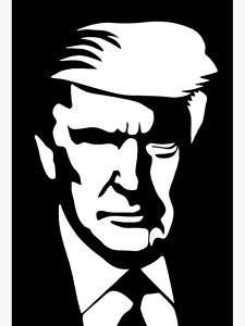 Free printable Donald Trump stencils and templates