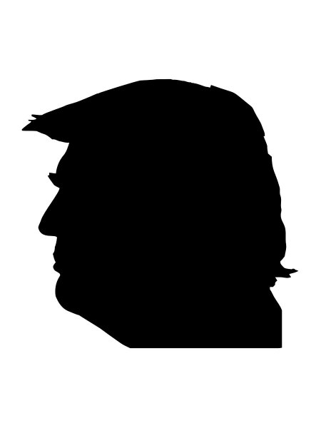 Free printable Donald Trump stencils and templates