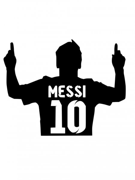 Free printable Lionel Messi stencils and templates
