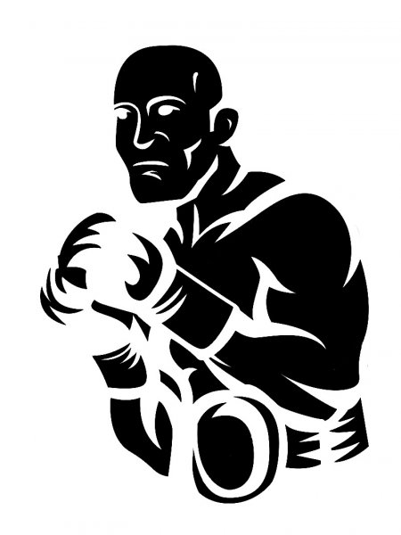 Free printable Boxing stencils and templates