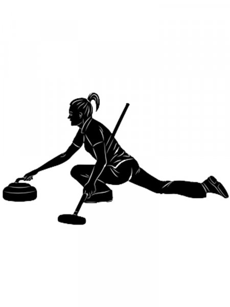 Free printable Curling stencils and templates