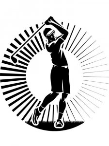 Free printable Golf stencils and templates