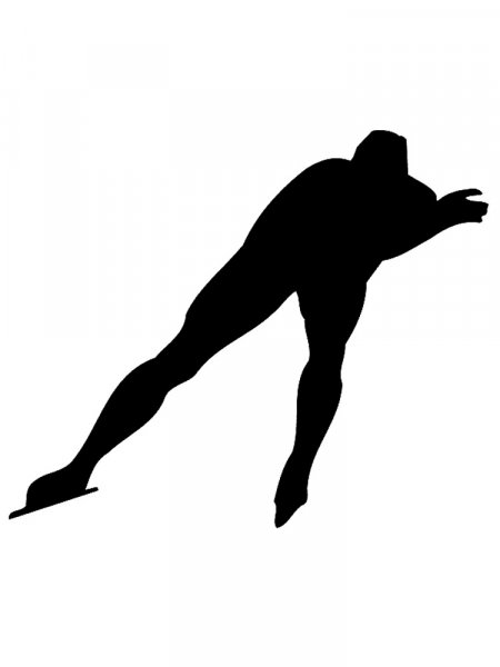 Free printable Speed Skate stencils and templates