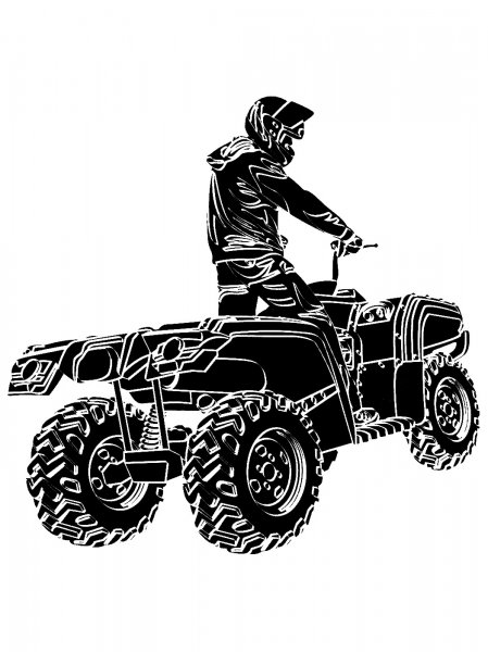 Free printable ATV stencils and templates