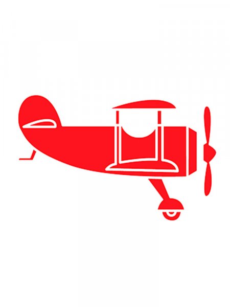 Free printable Airplane stencils and templates