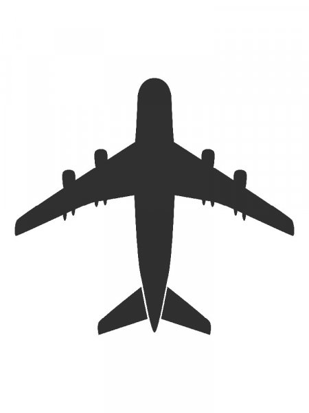 Free printable Airplane stencils and templates