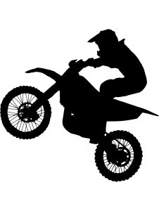 Free printable Motorcycle stencils and templates
