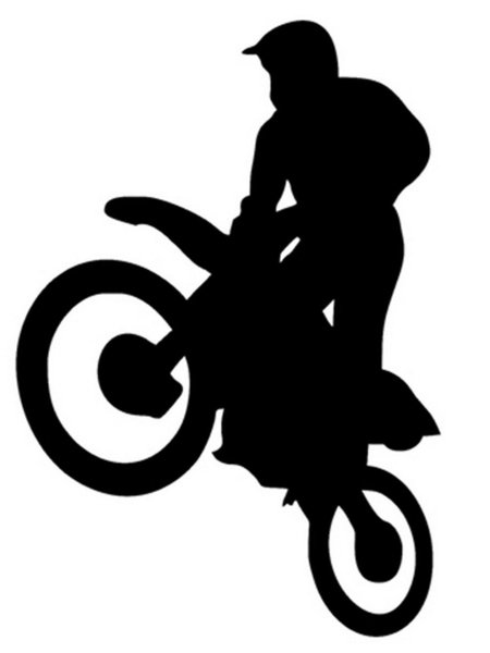 Free printable Motorcycle stencils and templates