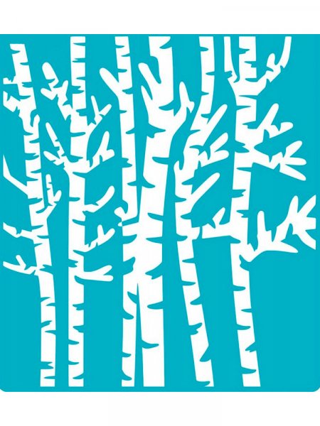 Free printable Birch Tree stencils and templates