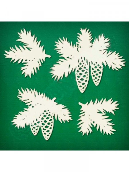Free printable Spruce Branches stencils and templates