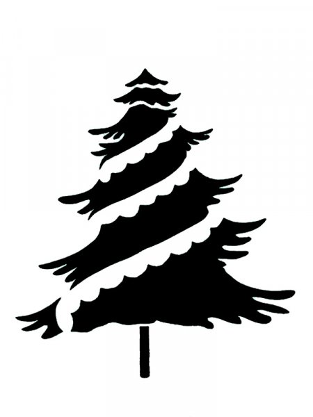 Free printable Spruce stencils and templates