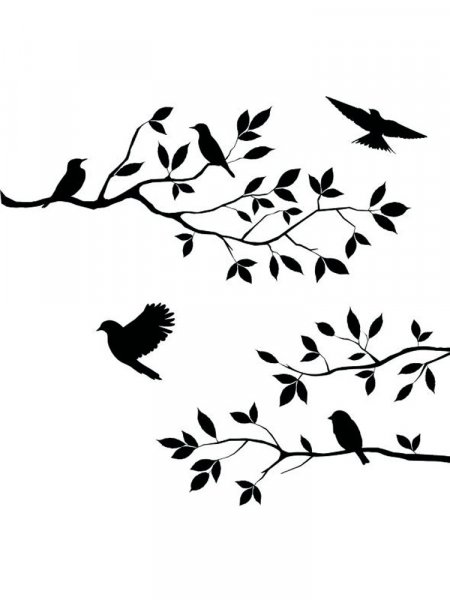 Free printable Tree Branches stencils and templates