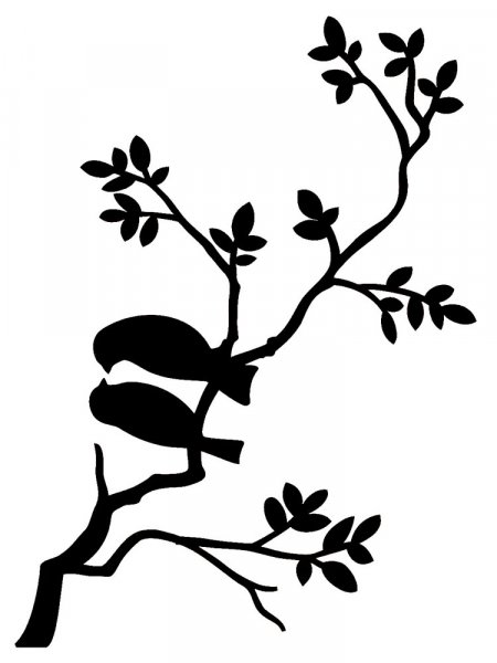 Free printable Tree Branches stencils and templates