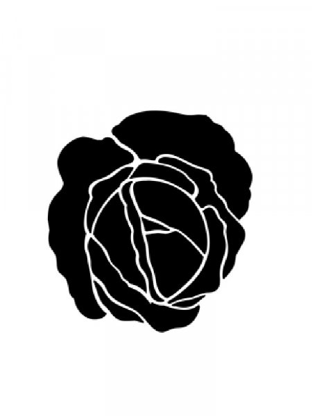 Free printable Cabbage stencils and templates