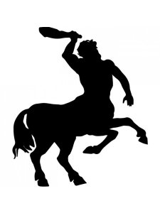 Free printable Centaur stencils and templates