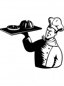 Free printable Chef stencils and templates