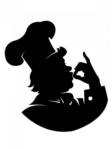 Free printable Chef stencils and templates