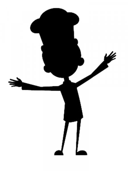 Free printable Chef stencils and templates