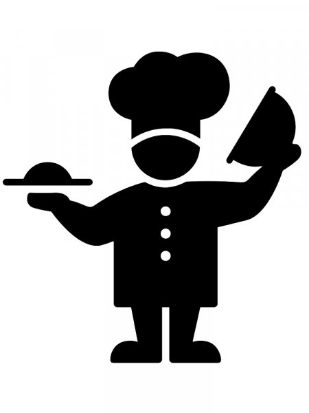 Free printable Chef stencils and templates