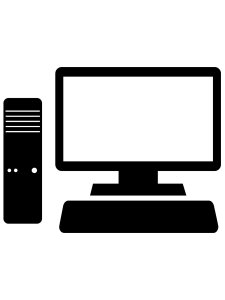 Free printable Computer stencils and templates
