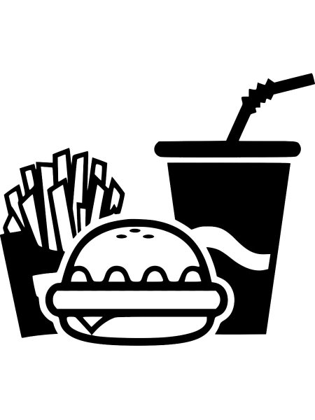 Free printable Food stencils and templates