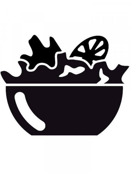 Free printable Food stencils and templates