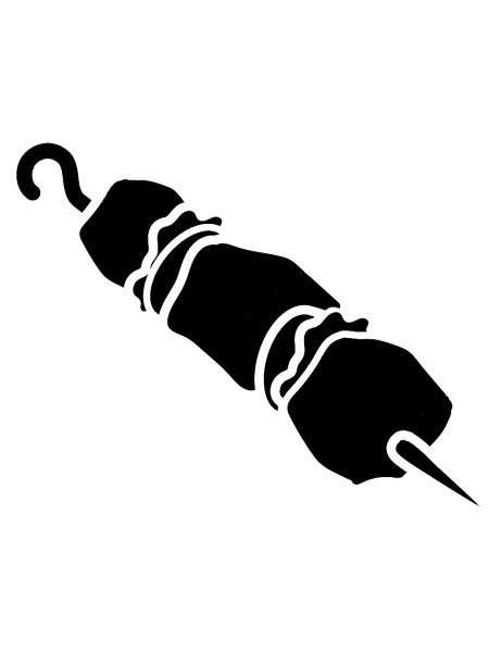 Free printable Food stencils and templates