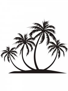 Free printable Island stencils and templates