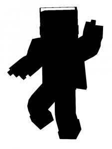 Free printable Minecraft stencils and templates