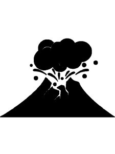 Free printable Vulcano stencils and templates