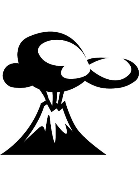Free printable Vulcano stencils and templates