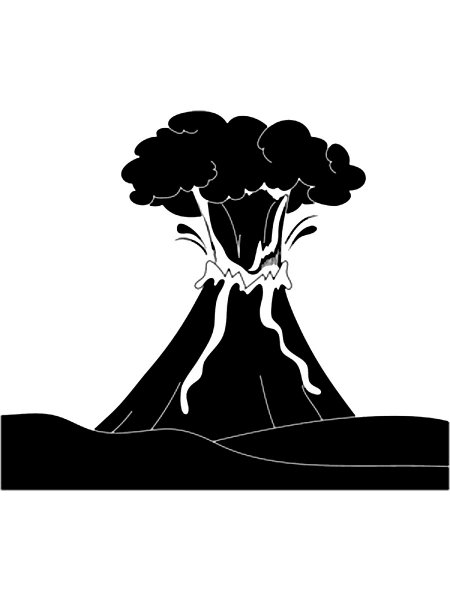Free printable Vulcano stencils and templates