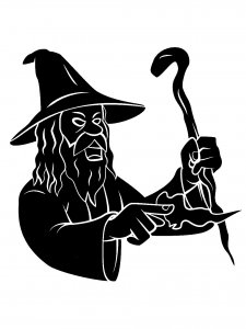 Free printable Wizard stencils and templates