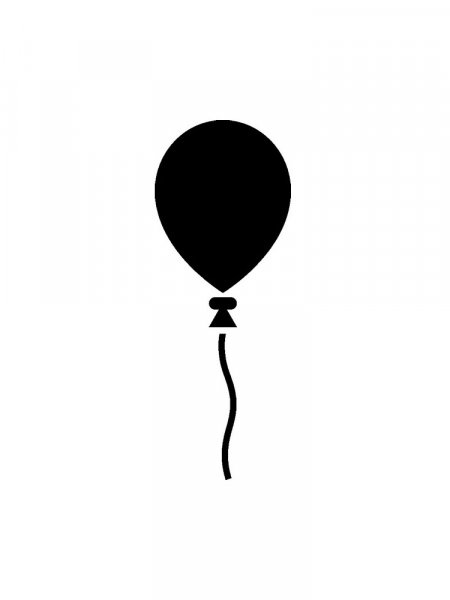 Free Printable Balloon Stencils and Templates
