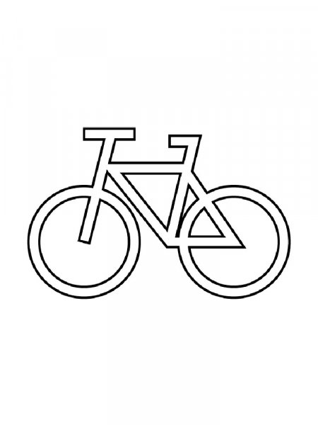 Free Printable Bicycle Stencils and Templates