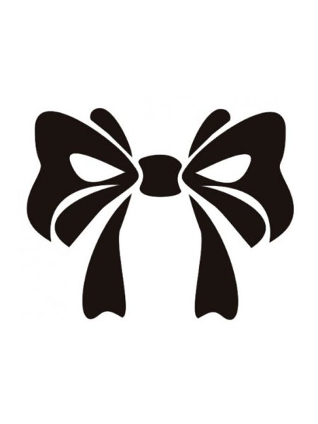 Free Printable Bow Stencils and Templates