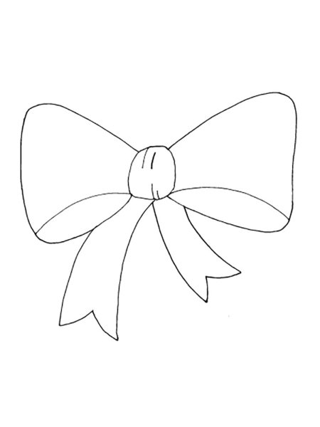 Free Printable Bow Stencils and Templates